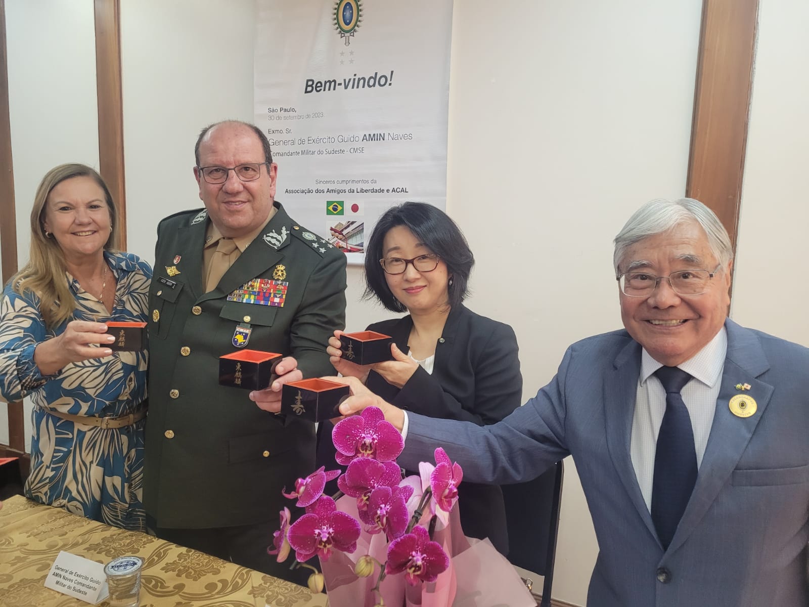 Associação Amigos da Liberdade oferece Almoço de Boas-Vindas ao General ...